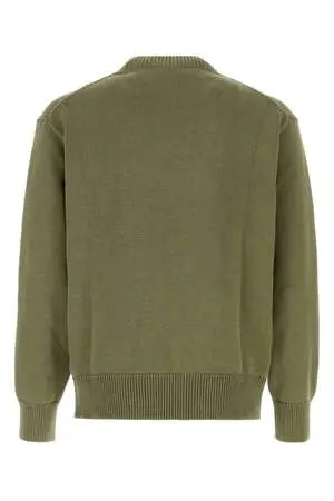 Kenzo Olive Cotton Sweater