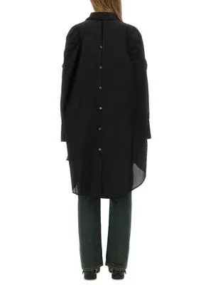 Our Legacy Gale Shirt Dress - Black