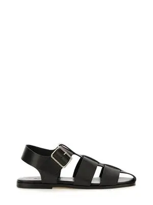 AeydĒ Leather Sandals - Black