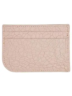 Alexander McQueen Leather Card Holder - Pink