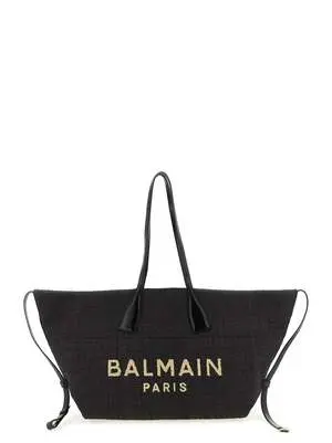 Balmain Track' Shopping Bag - Black