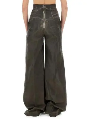Rick Owens Denim Pants - Gray
