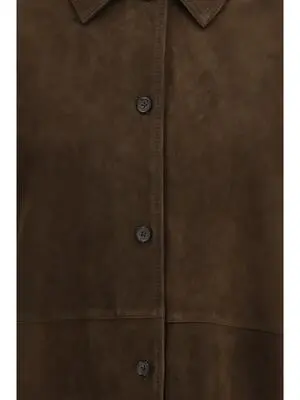 TOTEME Suede Shirt Jacket