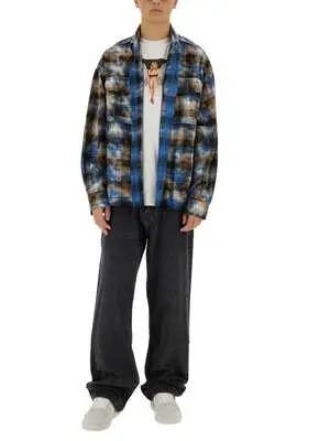 Palm Angels Plaid Shirt