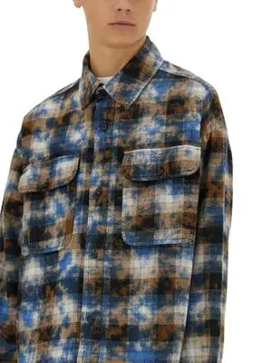 Palm Angels Plaid Shirt - Multicolor