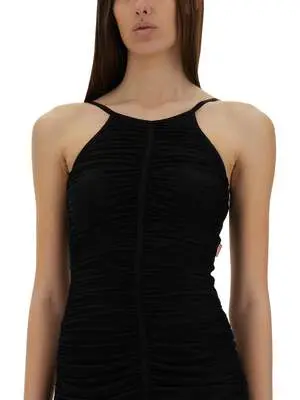 DIESEL® D-amami Long Dress - Black