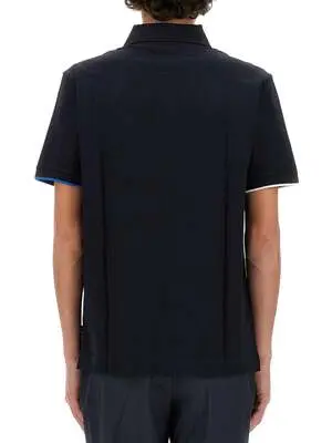 BOSS Cotton Polo - Blue