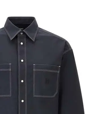 Fendi Ff Selleria' Logo Shirt