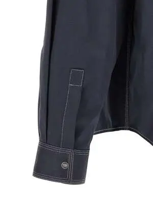 Fendi Ff Selleria' Logo Shirt