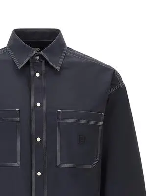 Fendi Ff Selleria' Logo Shirt