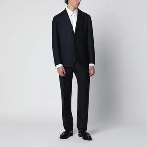 Tagliatore Single-breasted Wool Suit - Blue