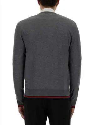 Gucci Web Pattern Cardigan