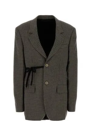Balenciaga Embroidered Lyocell Blazer - Multicolor