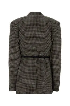 Balenciaga Embroidered Lyocell Blazer
