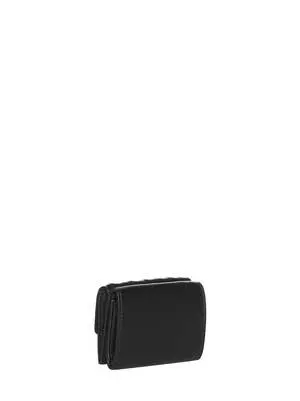 Fendi Micro Trifold Wallet In Ff Leather
