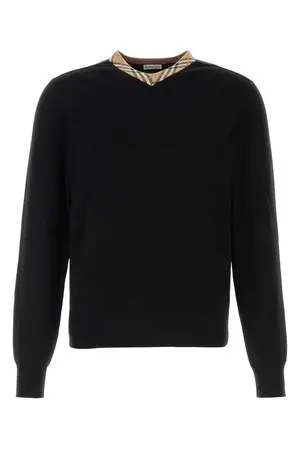 Burberry Wool Sweater - Black