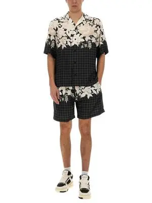 Amiri Bermuda Garden Shorts - Black