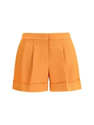 Fendi Grain De Poudre Wool Shorts