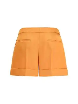 Fendi Grain De Poudre Wool Shorts