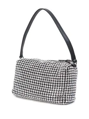 Alexander Wang Heiress Medium Pouch In Crystal Mesh