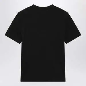 Saint Laurent Cassandre T-shirt In Cotton - Black