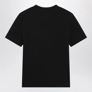 Saint Laurent Cassandre T-shirt In Cotton - Black