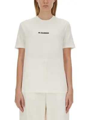 JIL SANDER T-shirt With Logo - White