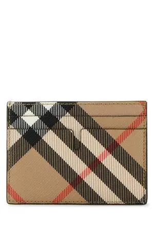 Burberry Printed Canvas Card Holder - Multicolor