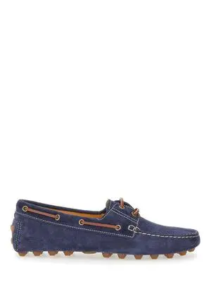 TOD'S Leather Loafer - Blue