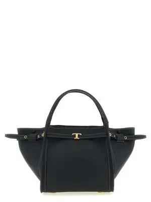 TOD'S Small 'tim' Shopping Bag - Black