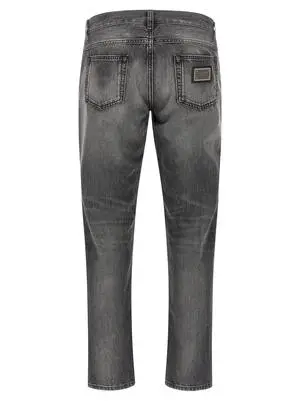 Dolce & Gabbana Distressed Denim Jeans
