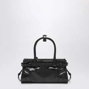 Prada Bonnie Mini Calf Leather Handbag - Black