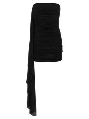 Alexander Wang Asymmetrical Draped Mini Dress