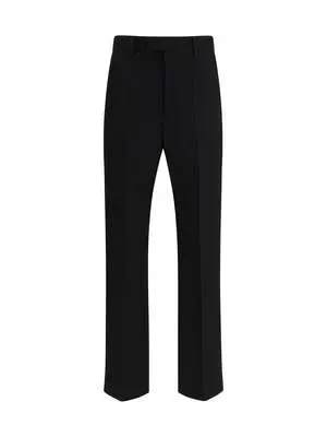 Valentino Garavani Virgin Wool Pants - Black