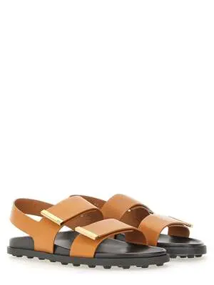 TOD'S Leather Sandal