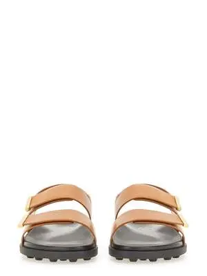 TOD'S Leather Sandal