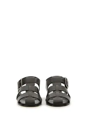 AeydĒ Leather Sandals - Brown