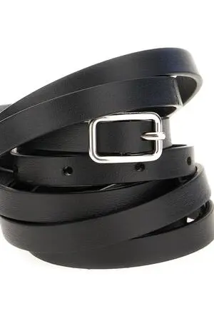 Givenchy Leather Skinny Belt - Multicolor