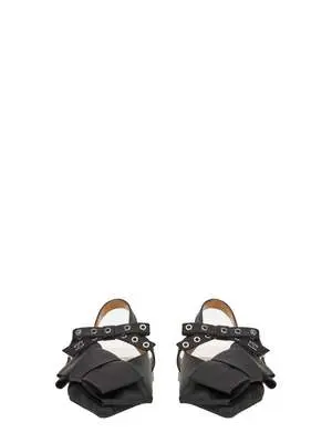 GANNI Satin Ballerina