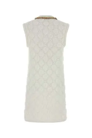Burberry Stretch Crochet Dress