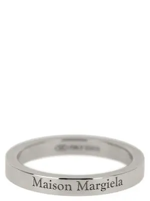 MAISON MARGIELA Logo Ring - Silver