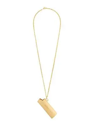 AMBUSH Collana Con Porta Accendino - Gold