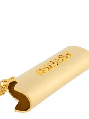 AMBUSH Collana Con Porta Accendino - Gold