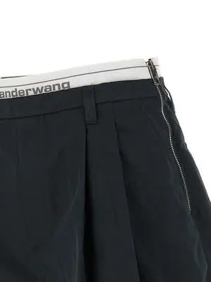 Alexander Wang Logo Band Tailored Shorts