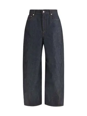 Givenchy Raw Cocoon Pants - Blue