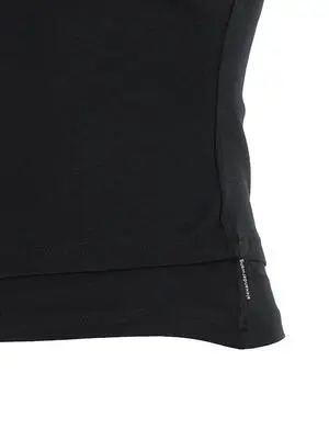 Alexander Wang Twisted Bust Layered Tank Top - Black