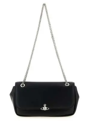VIVIENNE WESTWOOD Chain Crossbody Purse - Black