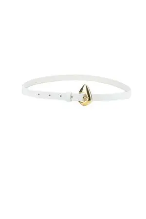 Bottega Veneta Bottega Veneta Skinny Leather Belt Multicolor