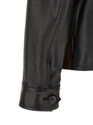 Marni Leather Jacket - Multicolor