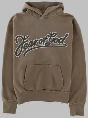 Fear Of God Felpa Con Logo - Brown